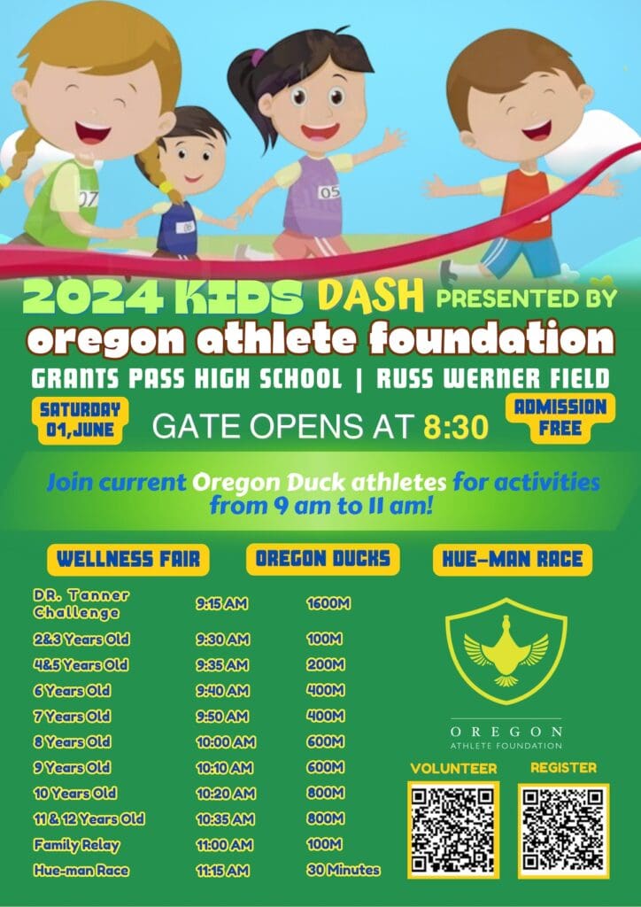 2024 Kids Dash - Oregon Athlete Foundation